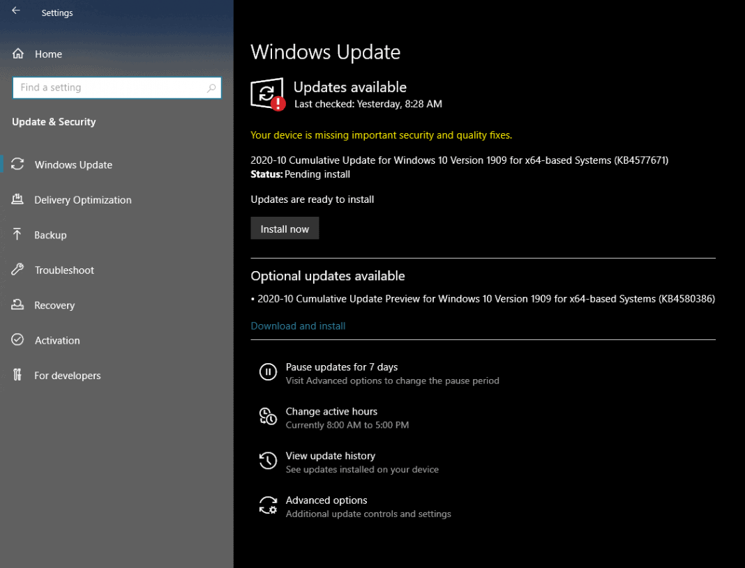 Fix: Error Code 0x8024a105 on Windows 10 (2020) - GadgetGang