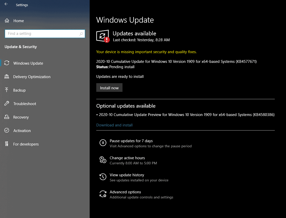 Fix: Error Code 0x8024a105 on Windows 10 (2020) - GadgetGang