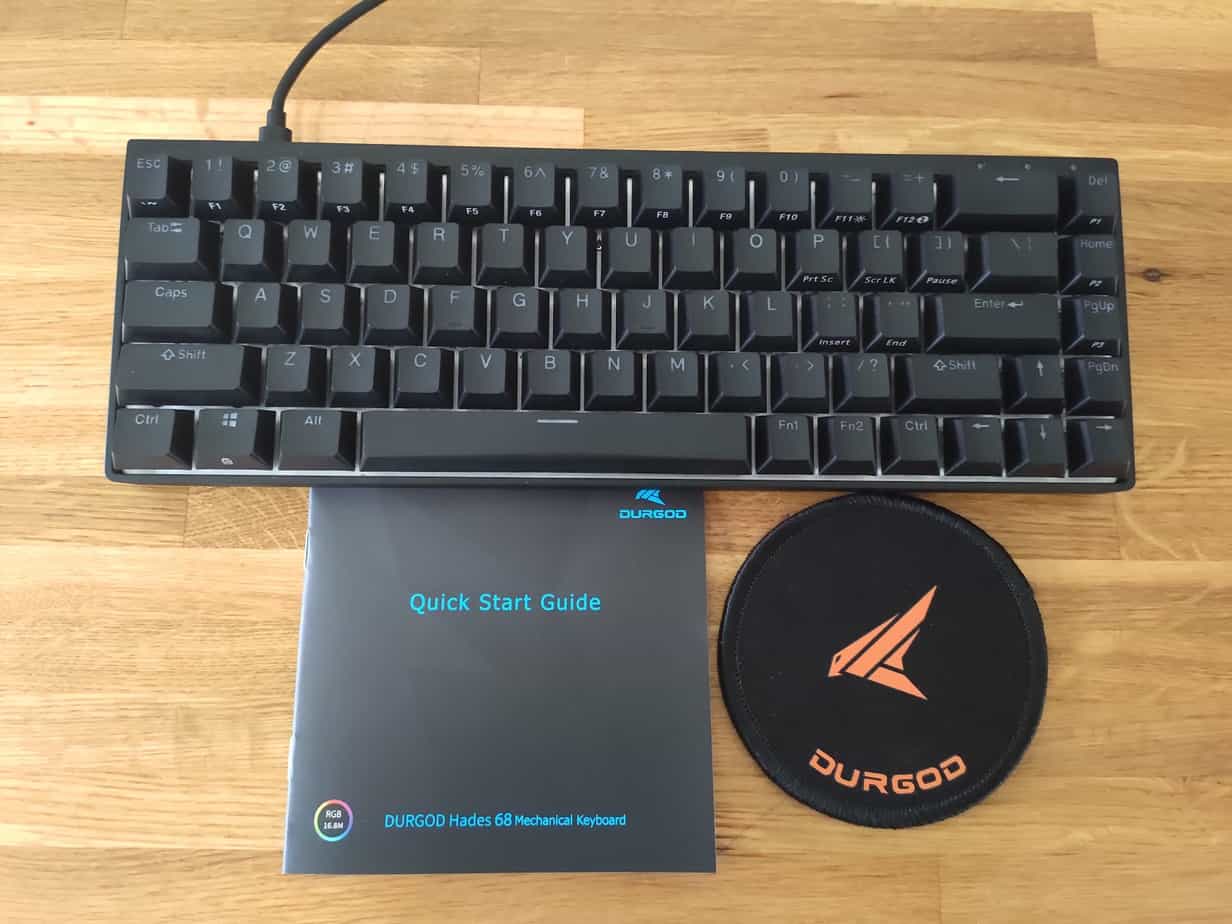 Durgod Hades 68 Review - A Great Mechanical Keyboard - GadgetGang