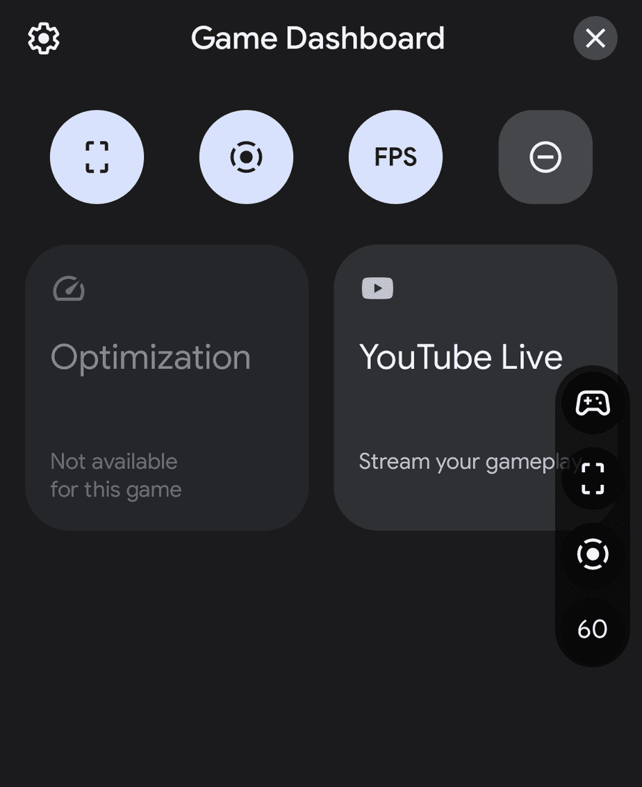 How to turn game dashboard on in Android 12