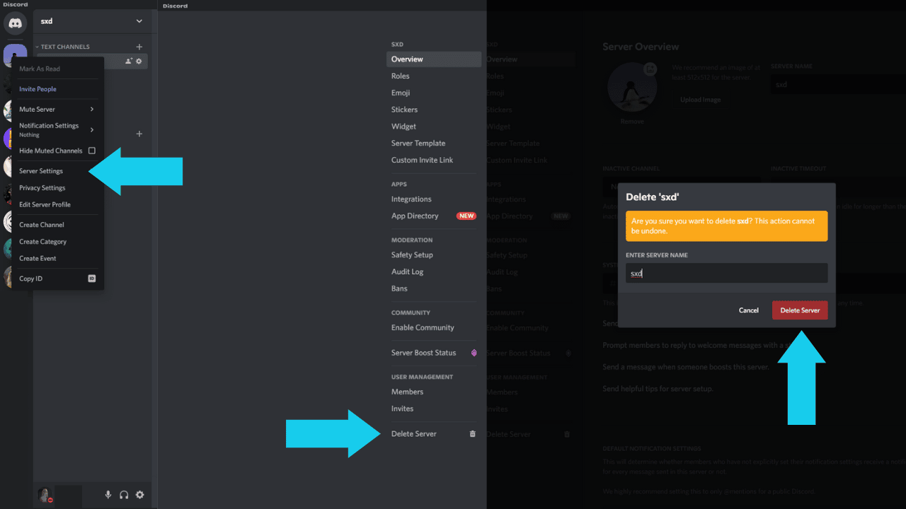 How to Delete Servers on Discord? (2022) - GadgetGang