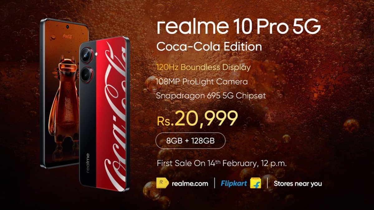 Realme 10 Pro Coca-Cola Edition Released in India
